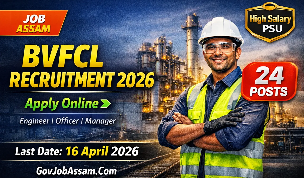 BVFCL Recruitment 2026 – Apply Online for 24 Engineer, Officer ...